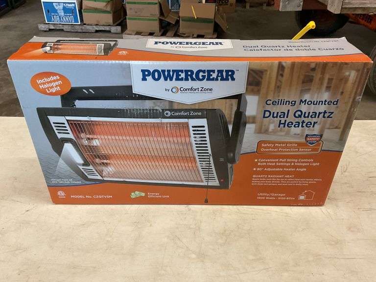 Power Gear 1500w Heater - Hamilton-Maring Auction Group