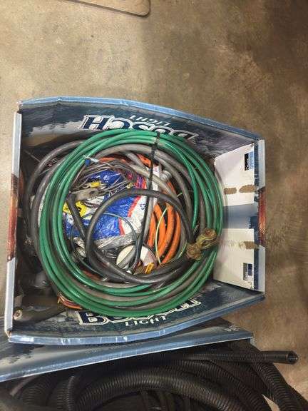 (2) Boxes Containing Wire, Wiring Harnesses, Wire - Hamilton-Maring ...