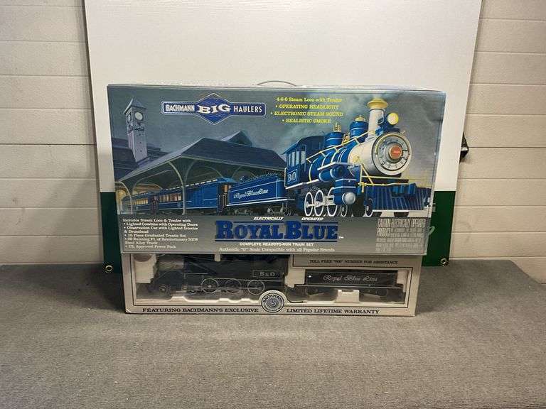 Bachmann Big Haulers; Royal Blue Train set; #90016 - Hamilton-Maring ...