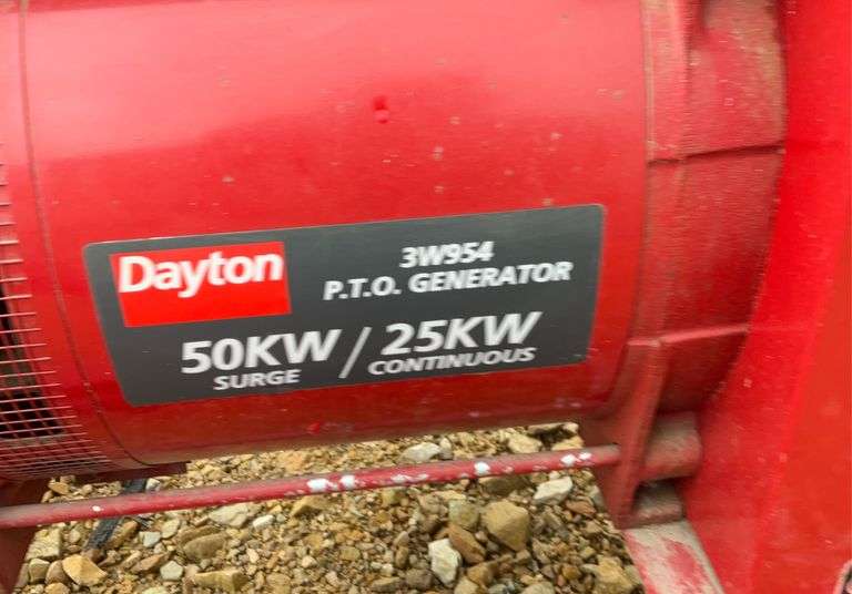 Generator w/PTO shaft ** PTO in the shop - Hamilton-Maring Auction Group