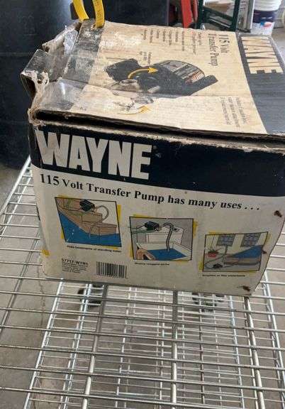 Wayne Utility 115 Volt Transfer Pump - Hamilton-Maring Auction Group