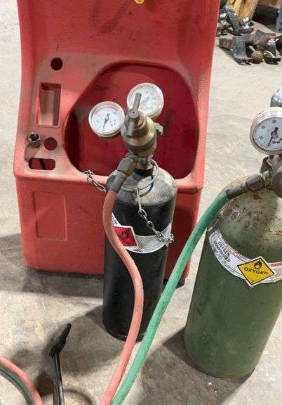 Mini Torch Set W Tanks Hoses And Handle Hamilton Maring Auction Group