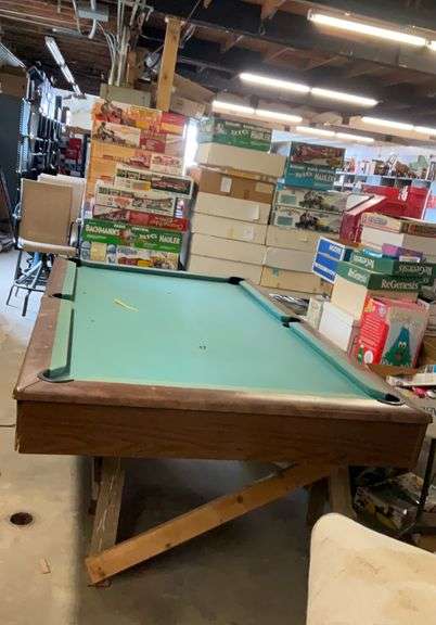 Pool table top only, standard - Hamilton-Maring Auction Group