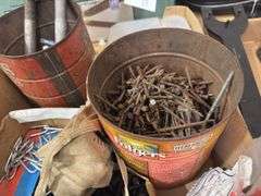 Bolts, nails, self - tapping Scews - Hamilton-Maring Auction Group