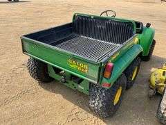 John Deere Gator, 6x4, hyd dump, gas, 1347 hours - Hamilton-Maring ...