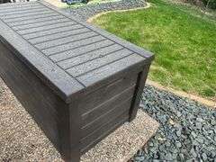 Keter Plastic Yard/Pool Storage Box, 25"x 28"x 60.5" - Hamilton-Maring ...