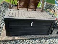 Keter Plastic Yard/Pool Storage Box, 25"x 28"x 60.5" - Hamilton-Maring ...
