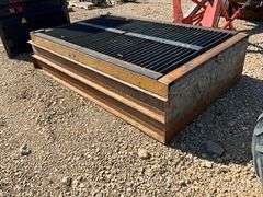 Drive over grain dump pit, homemade for swing hopp - Hamilton-Maring ...