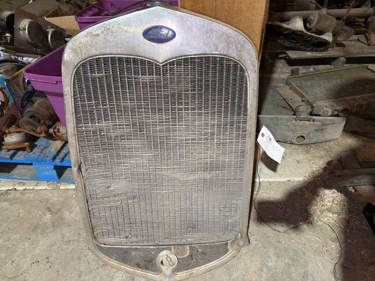 Vintage Ford Radiator With Shroud - Hamilton-Maring Auction Group