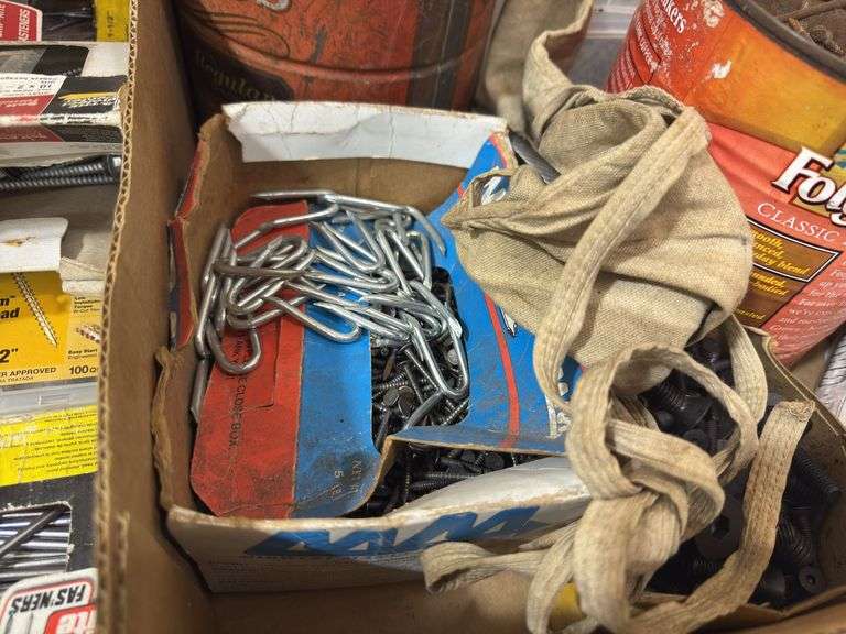 Bolts, nails, self - tapping Scews - Hamilton-Maring Auction Group