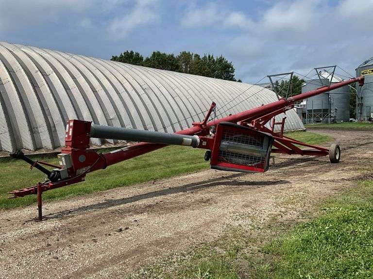 Sudenga 10"x66' Swing Hopper Grain Auger, Hydraulic Lift, 540 PTO, SN ...