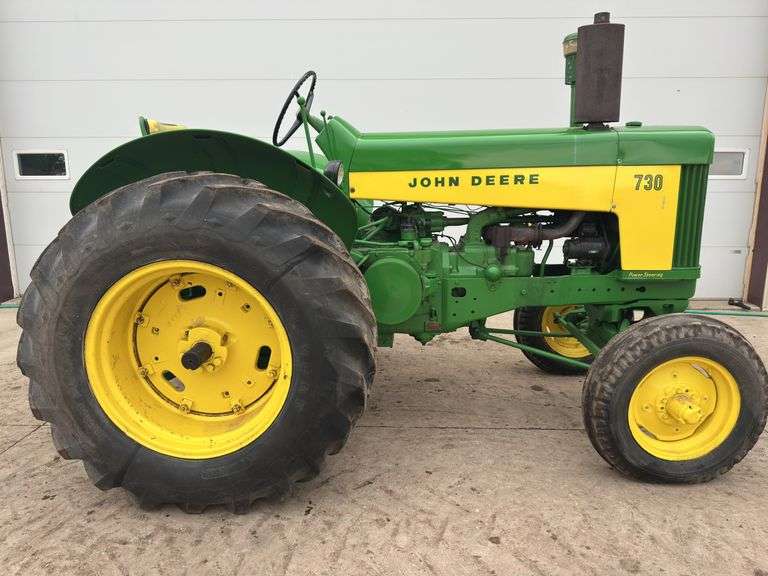 1960 John Deere 730 Gas Standard Tractor, Restored, Wide Front, Power ...
