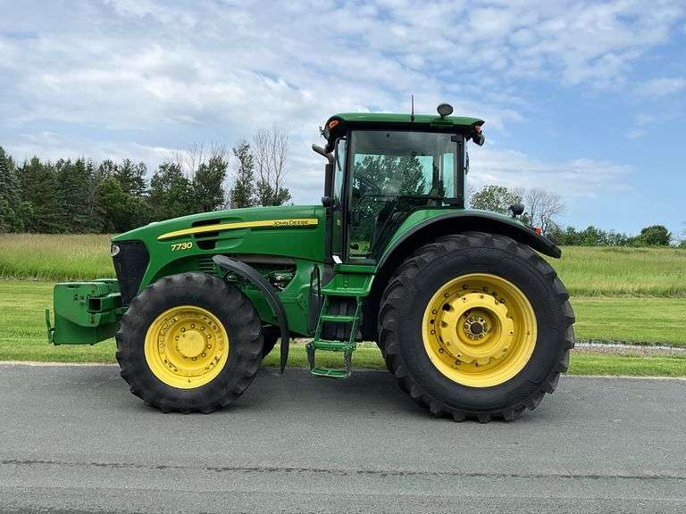 2008 John Deere 7730 MFWD Tractor, 7316 Hours, 520/85/R42 Tires, Rear ...