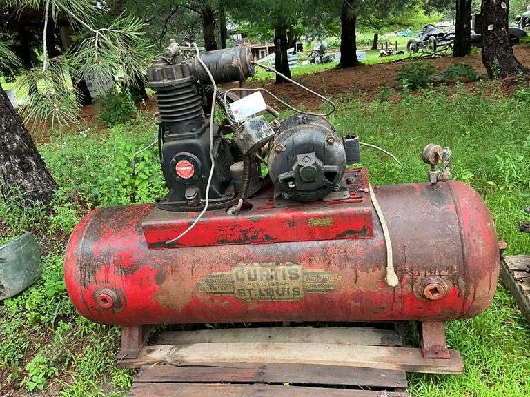 Large Air Compressor with Motor, Is Free, Needs Work - Hamilton-Maring ...