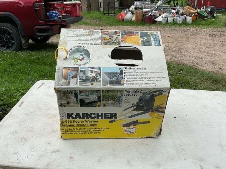 Karcher portable pressure washer - Hamilton-Maring Auction Group