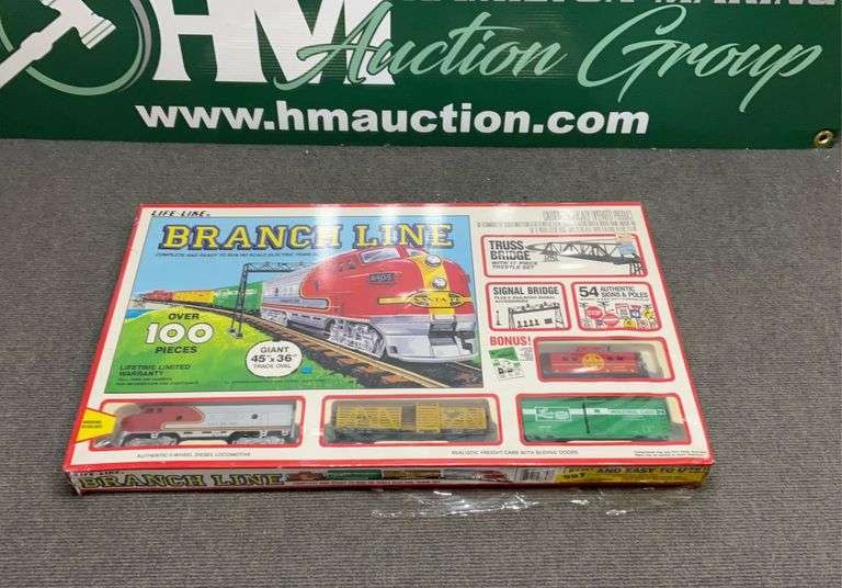 Life-Like Branch Line HO Scale Train Set #8753 - Hamilton-Maring ...