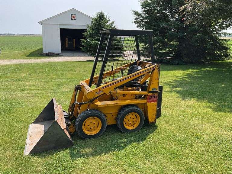 OMC Model 310 Skid Loader, Kohler Gas Engine, One Owner, 47” Bucket, 5. ...