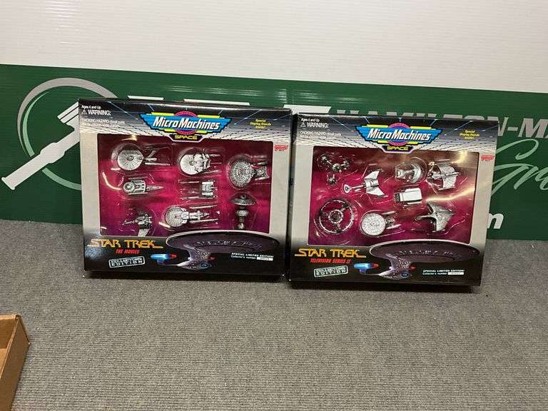 (2) Micro Machines Star war Empire Strikes Back Co - Hamilton-Maring ...