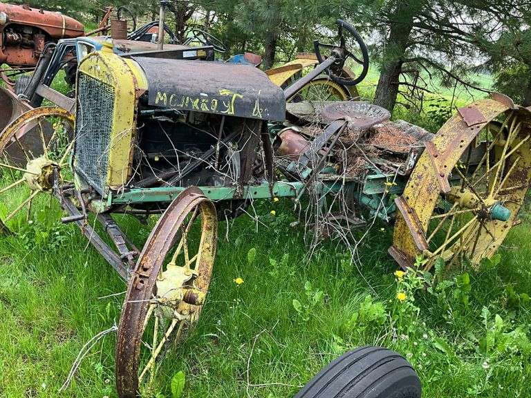 1920’s Monkey T Steel Wheeled Tractor, Ford Flat Head 4 Cylinder Engine ...
