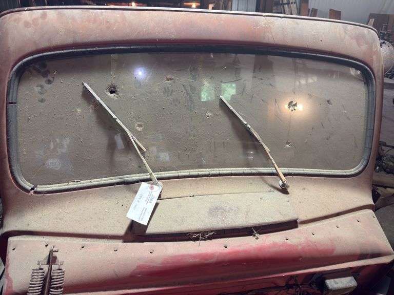 Cab firewall with windshield and dash from 1950’s Ford truck - Hamilton ...