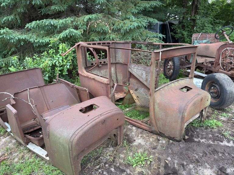(2)Ford Model T/A Body Tubs - Hamilton-Maring Auction Group