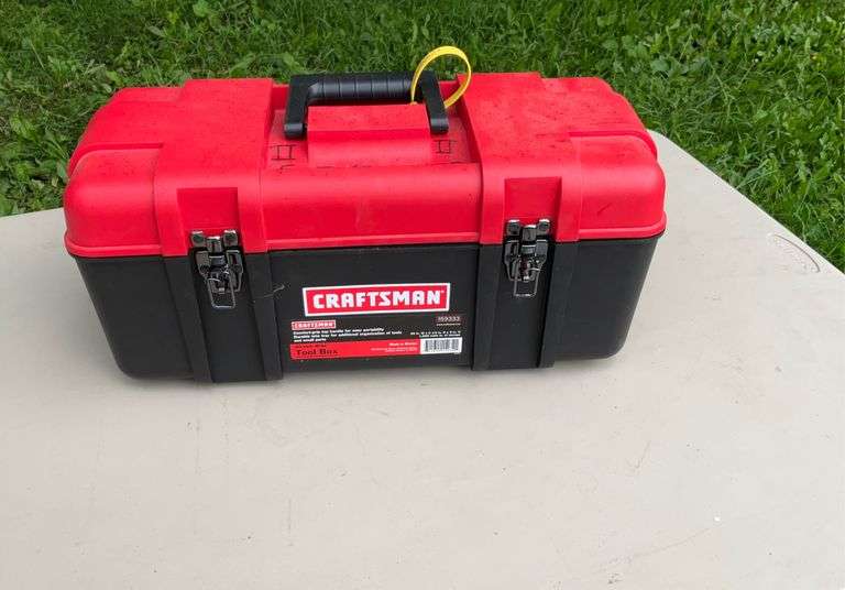 Craftsman 20" tool box - Hamilton-Maring Auction Group