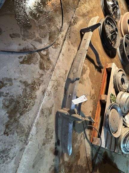 Vintage Hudson rear bumper - Hamilton-Maring Auction Group