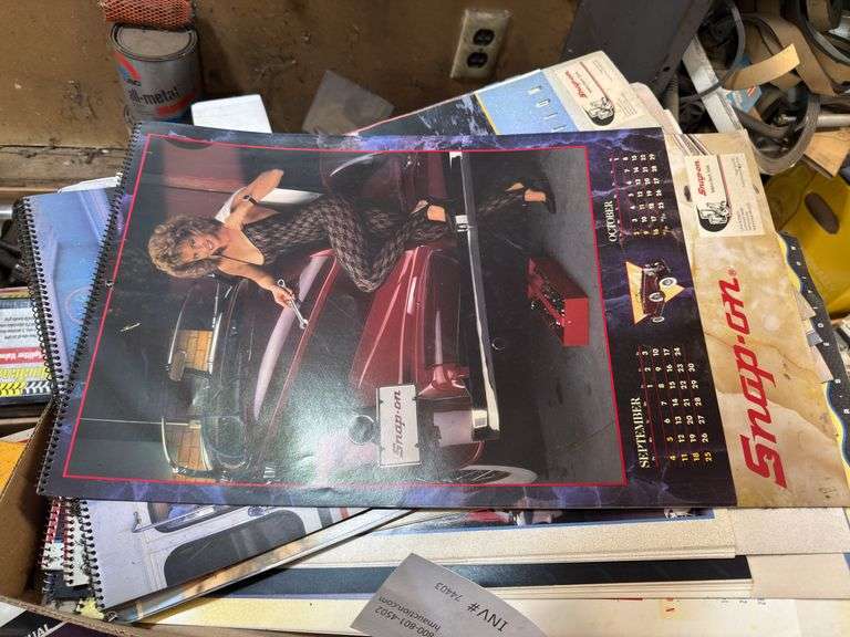 Snap on calendars from the 80s and 90s - Hamilton-Maring Auction Group