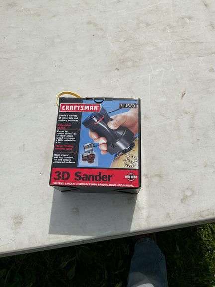 Craftsman 3D sander - Hamilton-Maring Auction Group