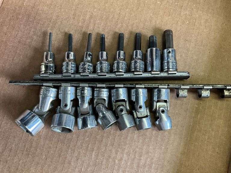 S-K and Craftsmen 3/8” Drive Angle Sockets, Allen - Hamilton-Maring ...