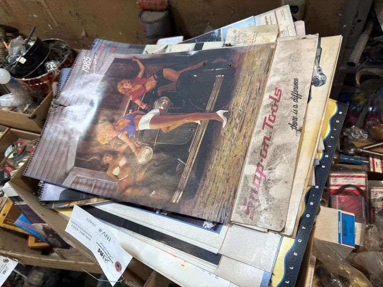 Snap on calendars from the 80s and 90s - Hamilton-Maring Auction Group
