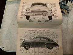 Chevy Books, Truck and Car Parts Catalogs - Hamilton-Maring Auction Group