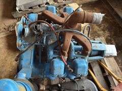 Wisconsin 4 Cylinder Air Cooled Gas Engine With Hydraulic Pump Mounted ...