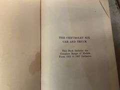 Chevy Books, Truck and Car Parts Catalogs - Hamilton-Maring Auction Group