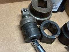 Assorted Snap On Sockets, Adapters, Swivels - Hamilton-Maring Auction Group