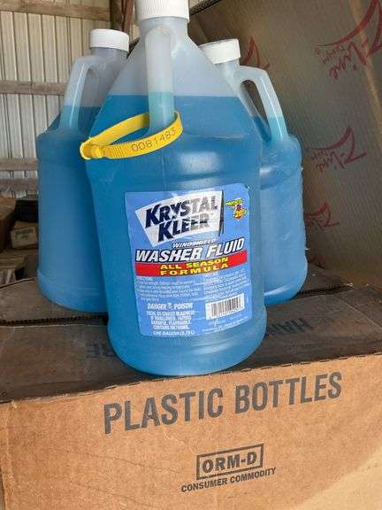 9 gallons of crystal windshield washer fluid - Hamilton-Maring Auction ...