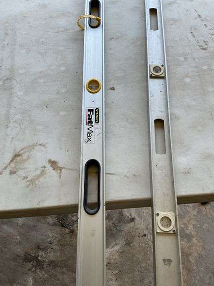 6ft stanley level & 4ft level - Hamilton-Maring Auction Group