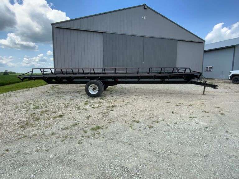 Hyd dump Bale trailer - Hamilton-Maring Auction Group