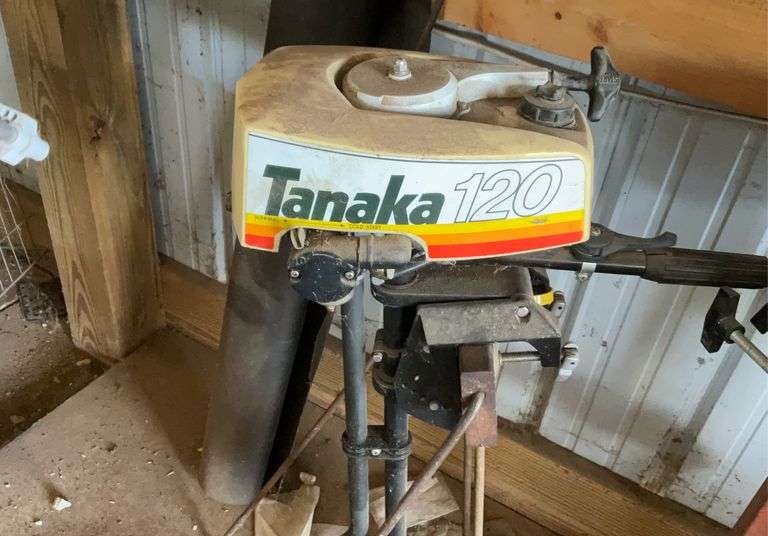 Tanaka 100 Outboard Motor - Hamilton-Maring Auction Group