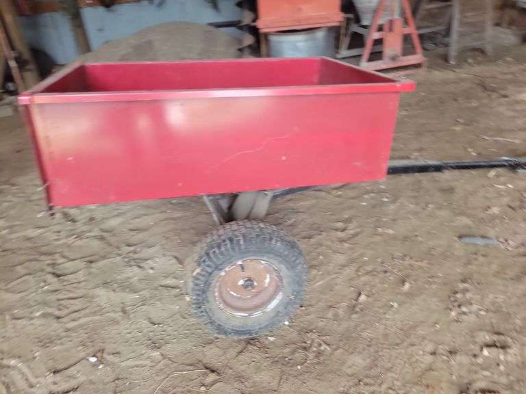 Load Hog Towable Lawn Cart, Custom Extended Hitch - Hamilton-Maring ...