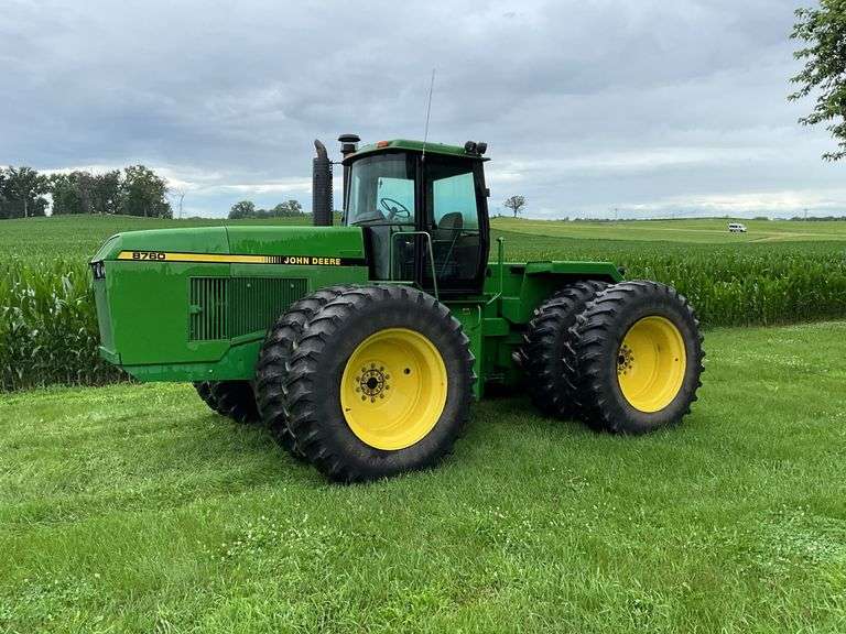 1989 John Deere 8760 4WD Tractor, 11,275 Hours, New John Deere Engine ...