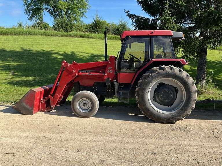 Case IH 5120 Tractor with CIH 510 Hydraulic Loader, 3275 One Owner ...