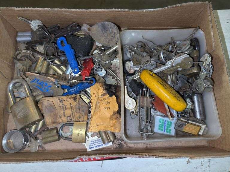 Antique and Vintage Keys and Locks - Hamilton-Maring Auction Group