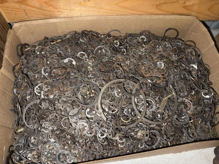 Large Selection of Snap Rings - Hamilton-Maring Auction Group