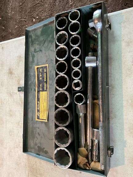 Buffalo 3/4” Drive Socket Set - Hamilton-Maring Auction Group
