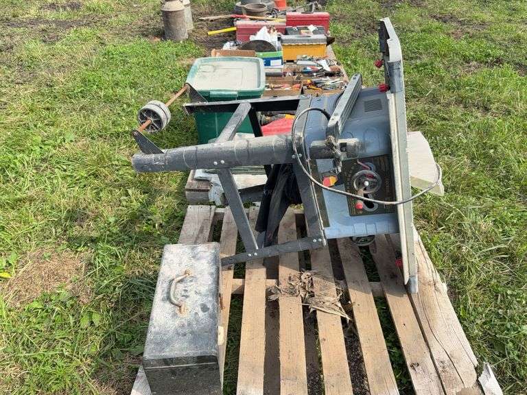 Performax Table Saw, Sear Router With Metal Case - Hamilton-Maring ...