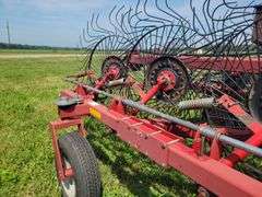 Case IH WRX 201 Hay V-Rake, 10 Wheel, Hydraulic Fold, SN: DFC001241 ...