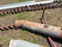 (2) 8” Unload Augers, (1) Has Baldor 5 HP Single Phase Motor - Hamilton ...