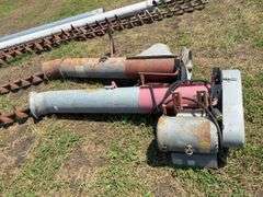 (2) 8” Unload Augers, (1) Has Baldor 5 HP Single Phase Motor - Hamilton ...