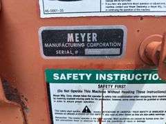 Meyers 4216 Forage Chopper Box, Front & Rear Unload, 16', Steel Roof ...